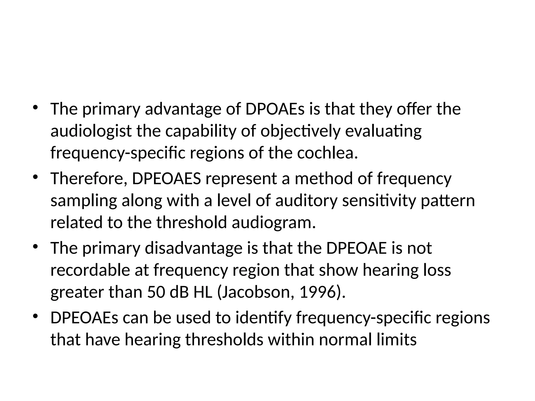 OAE in Pediatric Population a good ppt for audiology students | PPTX
