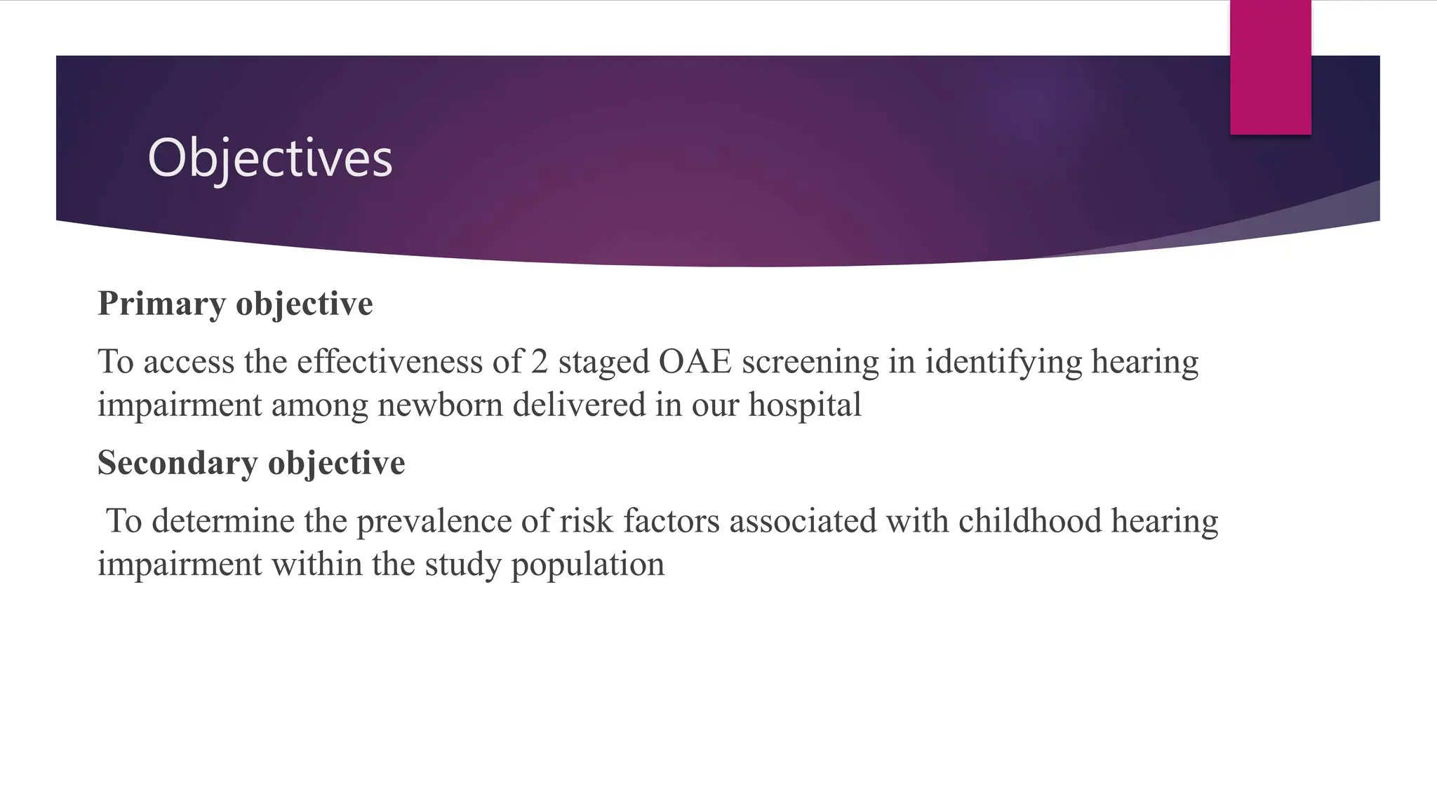 oae newborn hearing screening useful in newborn.pptx