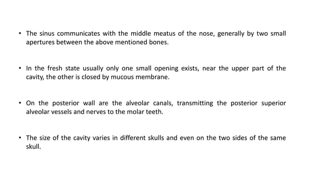 Oro-antral fistula | PPTX | Ear, Nose and Throat Conditions | Diseases ...