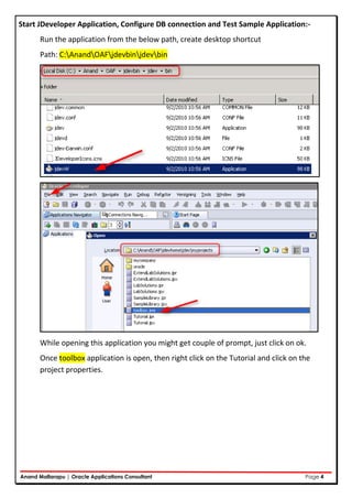 OAF installation for 12c database | PDF