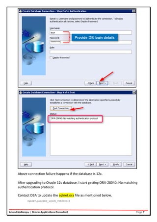 OAF installation for 12c database | PDF