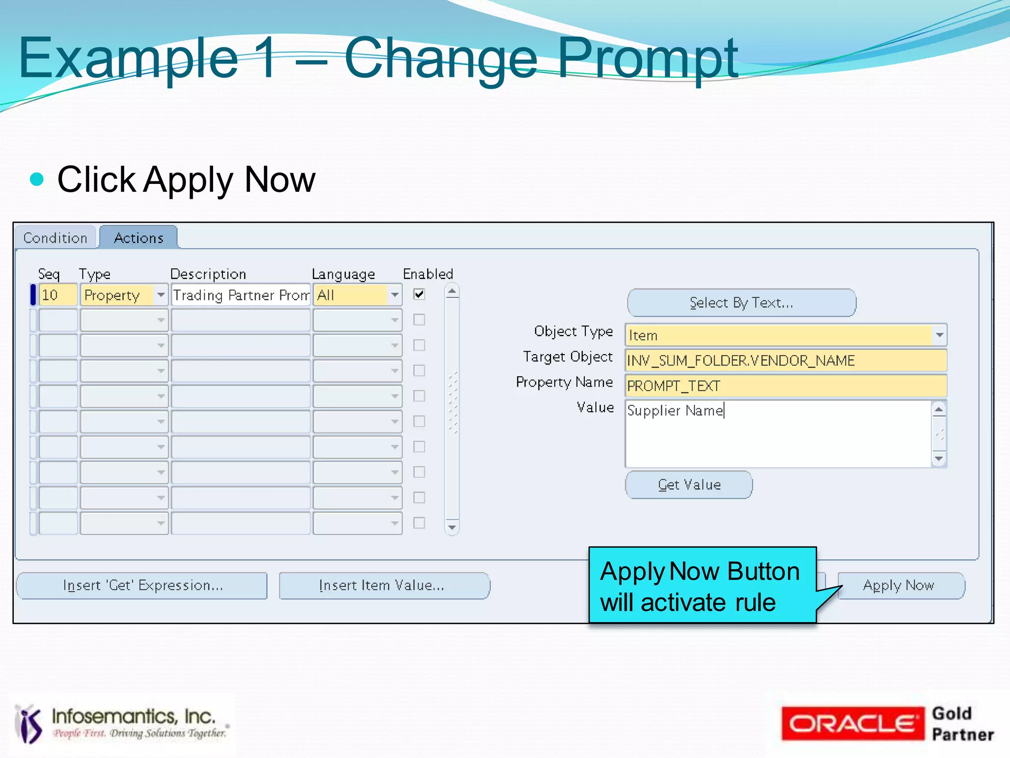 Oaf personalization examples | PDF