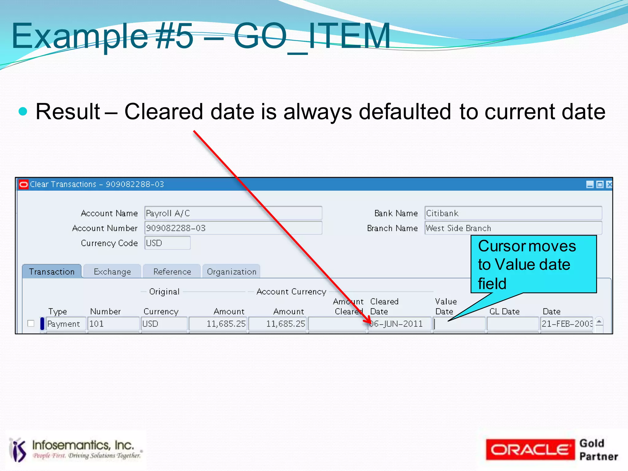 Oaf personalization examples | PDF