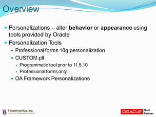 Oaf personalization examples | PDF
