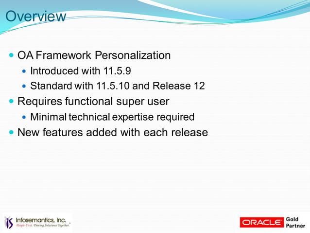 Oaf personalization examples | PDF