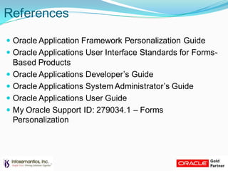 Oaf personalization examples | PDF