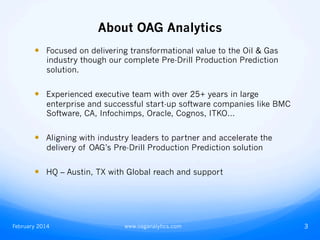 OAG Analytics Solution Overview | PPT