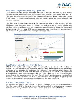 Learn About OAG Analytics Solutions | PDF