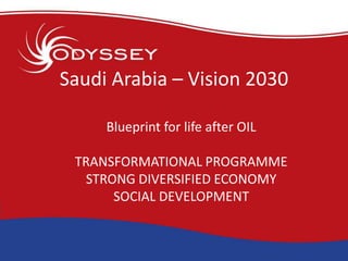 Opportunity Arabia The Health Care Sector and Vision 2030 Saudi Arabia ...