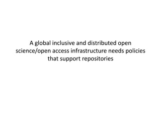 Oai 10 clacso at panel the future of repositories (for slideshare) | PPTX