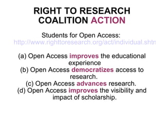 Open Access for Beginners, vol. 2 | PPT