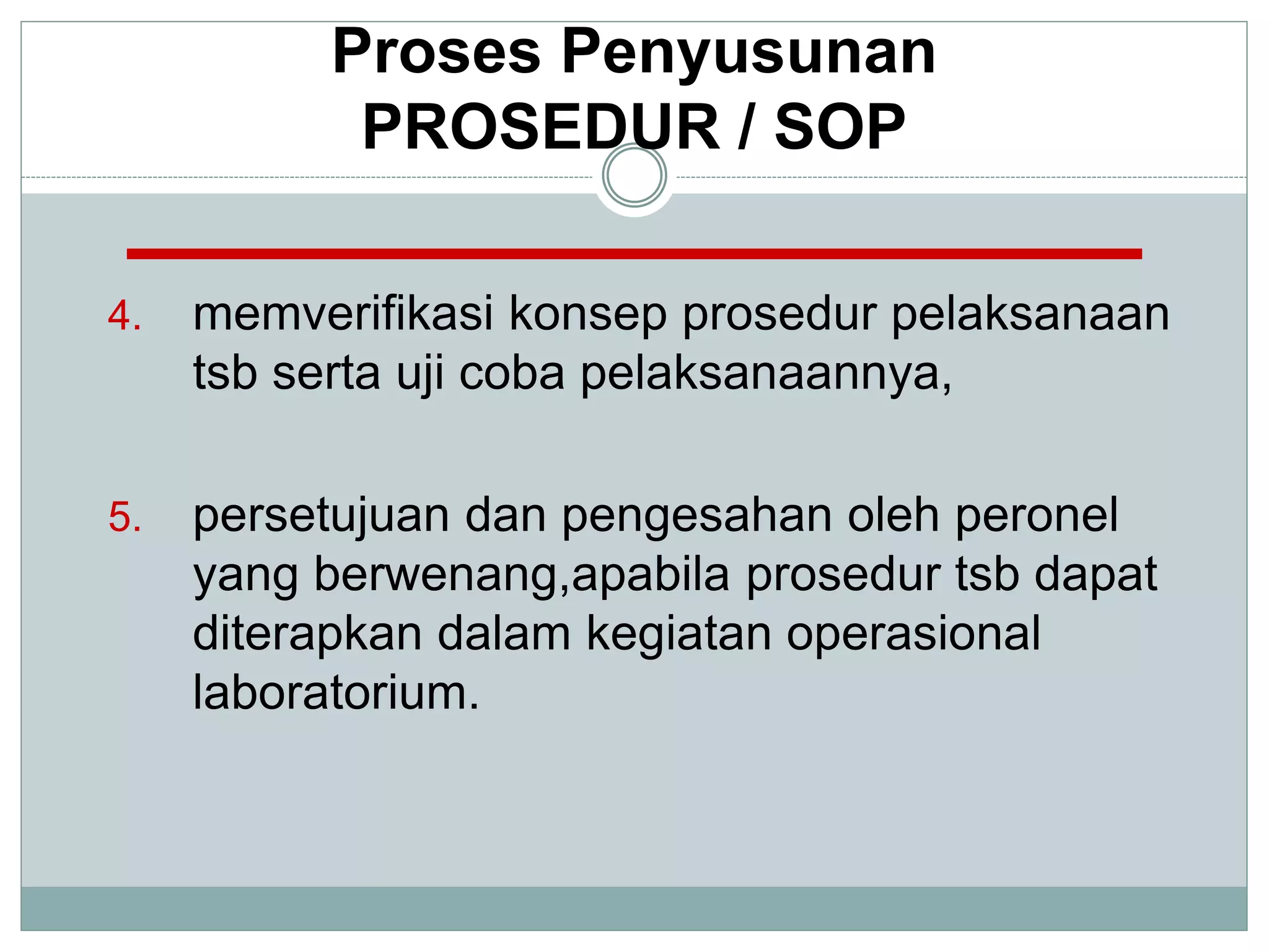 Oai training pemahaman dan penyusunan sop dan ik | PPTX