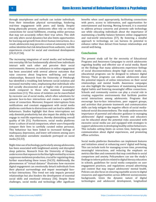 Digital Isolation: Social Disconnectedness and Interaction Anxiety ...