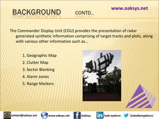 Radar CDU Testing- A Case Study from Oak Systems Pvt Ltd | ODP