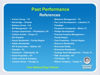 Oakhurst Signs Slideshow | PPT