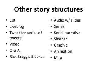 Choose the Right Story Structure | PPT | Free Download