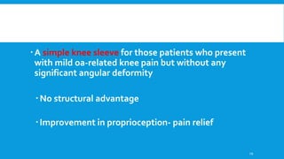 Osteoarthritis knee- introduction and approach | PPTX