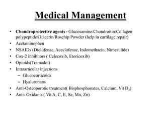 OSTEOARTHRITIS KNEE- OUTLINE FOR UNDERGRADUATES | PPT