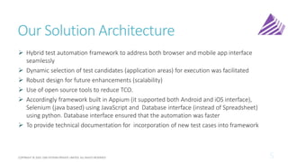 Case study - Test Automation of a Mobile Application | PDF