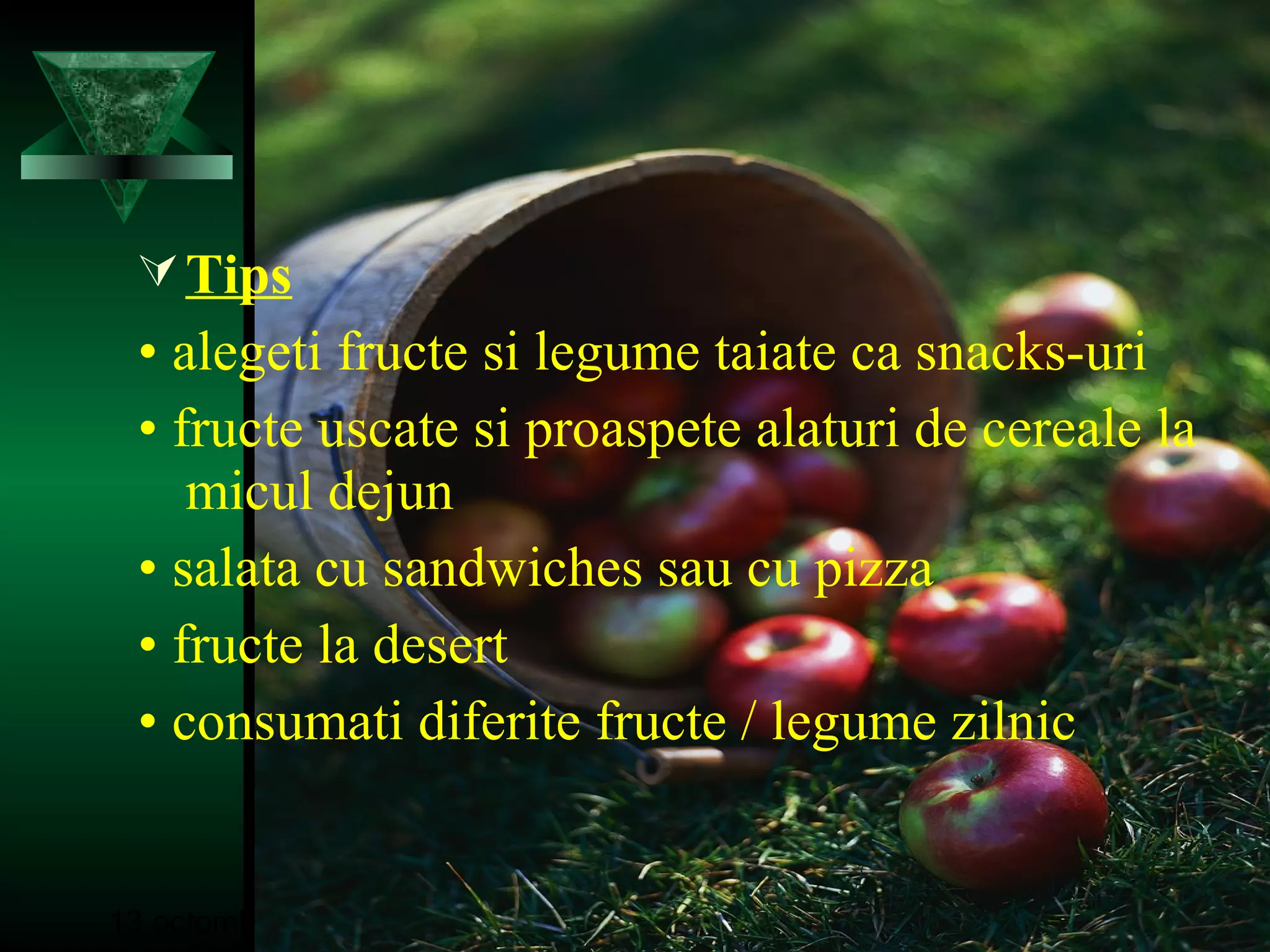 Alimentatie sanatoasa | PPT