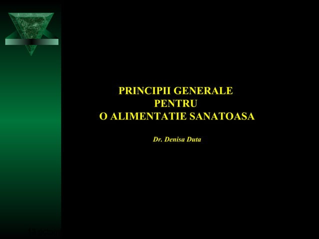 Alimentatie sanatoasa | PPT