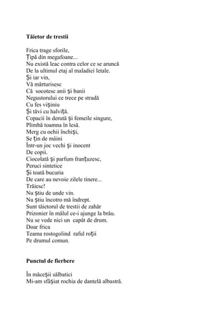 Melania Cuc - Poeme | PDF
