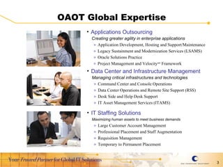 Oao Technology Solutions Overview | PPT