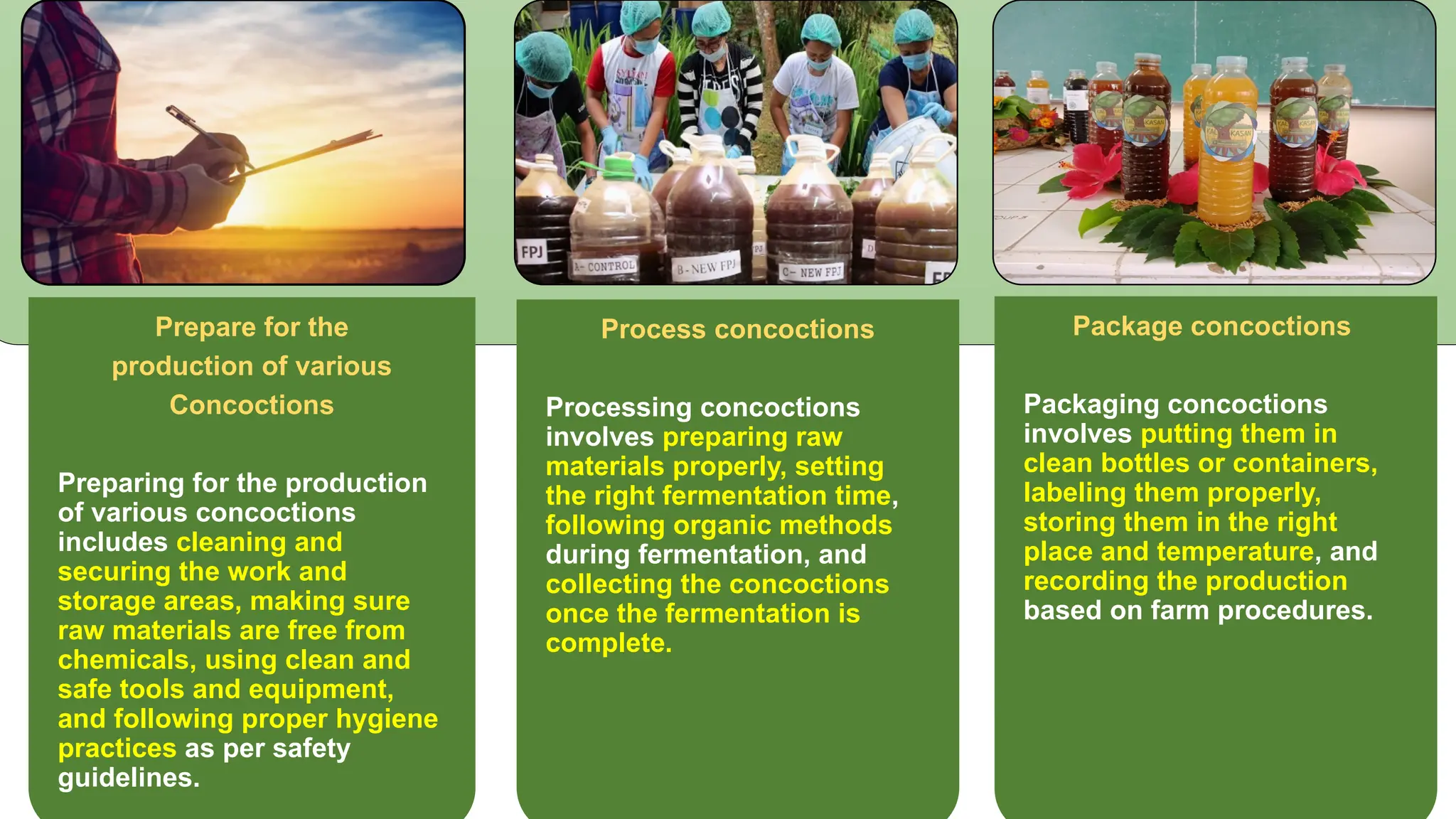 Organic Agriculture Production presentation | PPTX