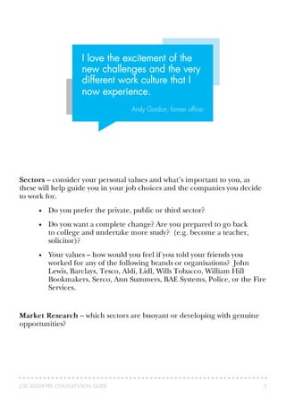 Your Transition: Three Steps To Success | PDF | Resume Writing and ...