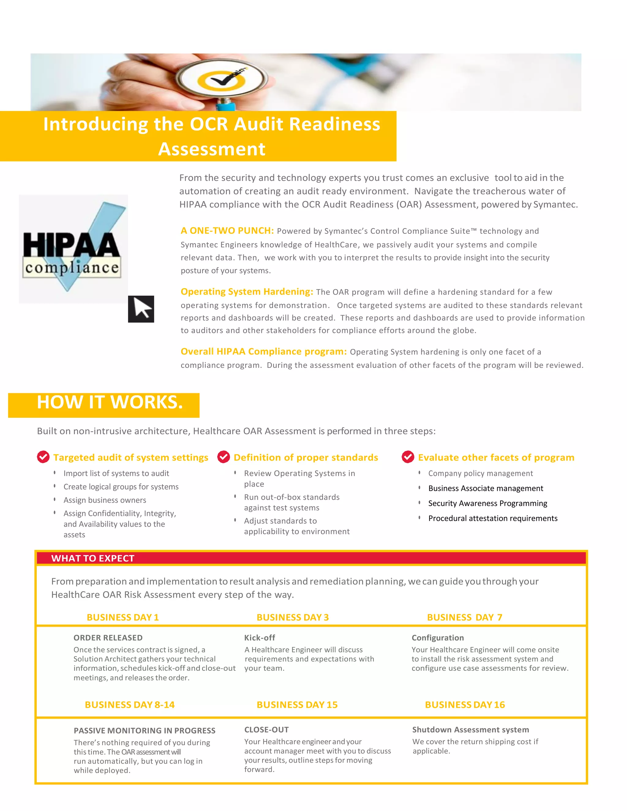 Introducing the OCR Audit Readiness Assessment | PDF