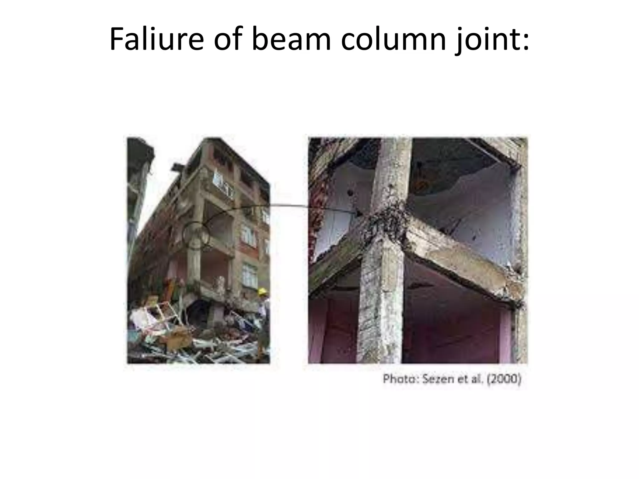 seismic behaviour of beam column joint | PPTX