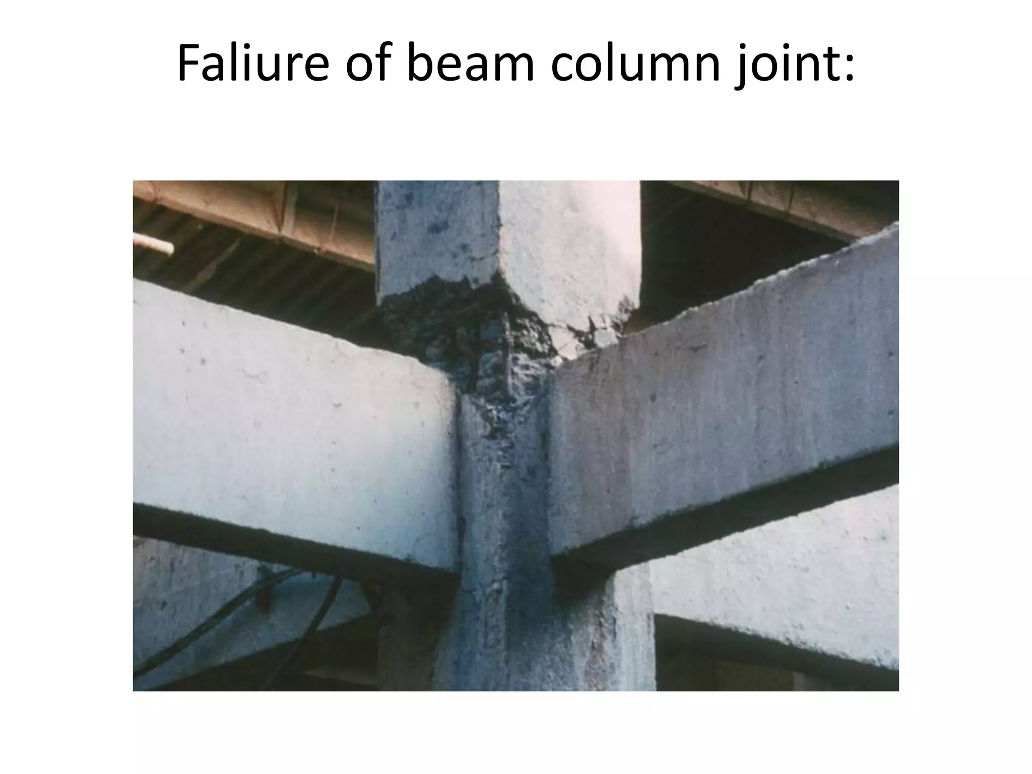 seismic behaviour of beam column joint | PPTX