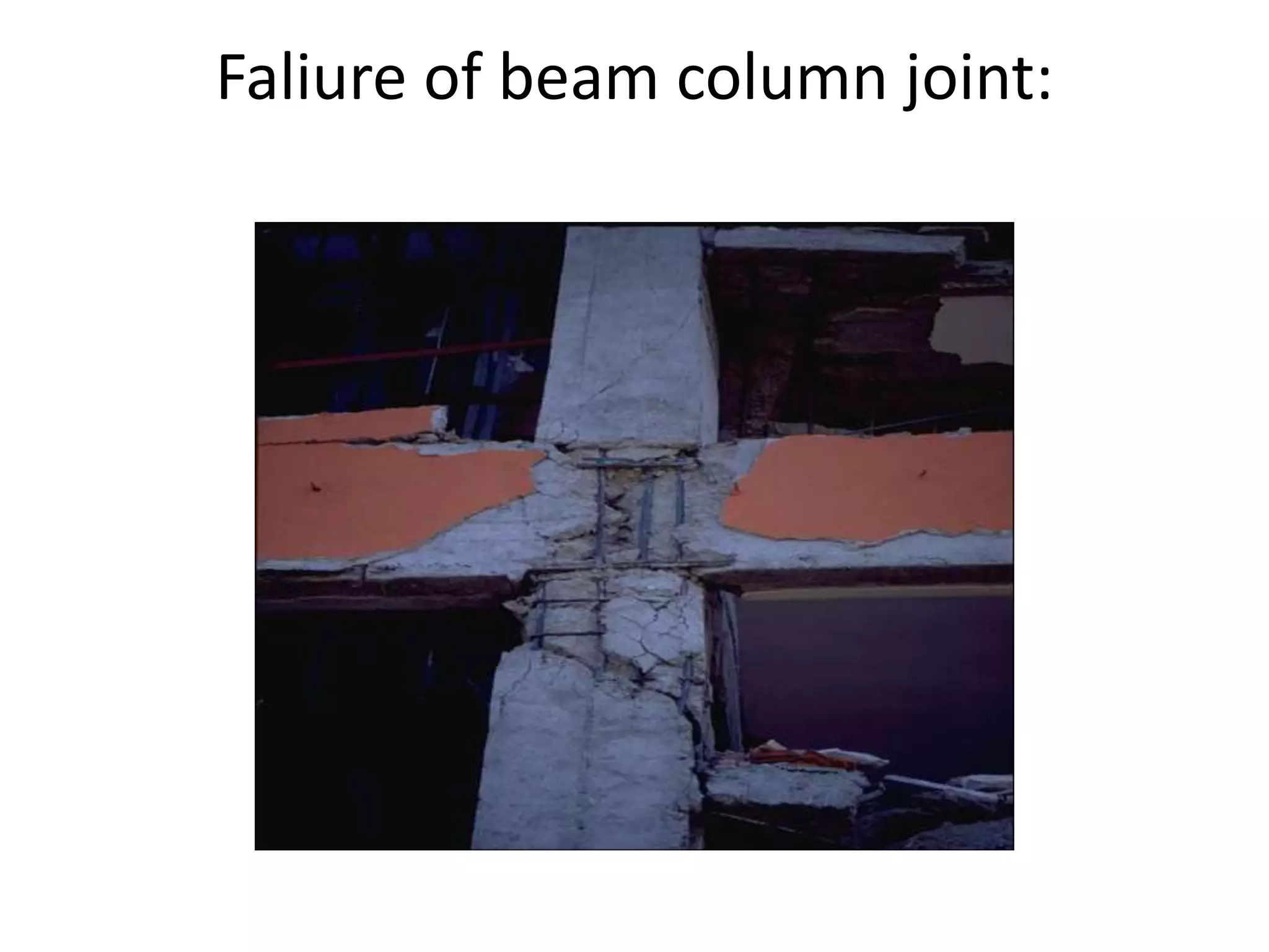 seismic behaviour of beam column joint | PPTX