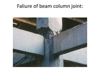 seismic behaviour of beam column joint | PPTX