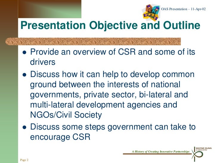 What is CSR and Why Does it Matter: Keynote Presentation to Organiza…