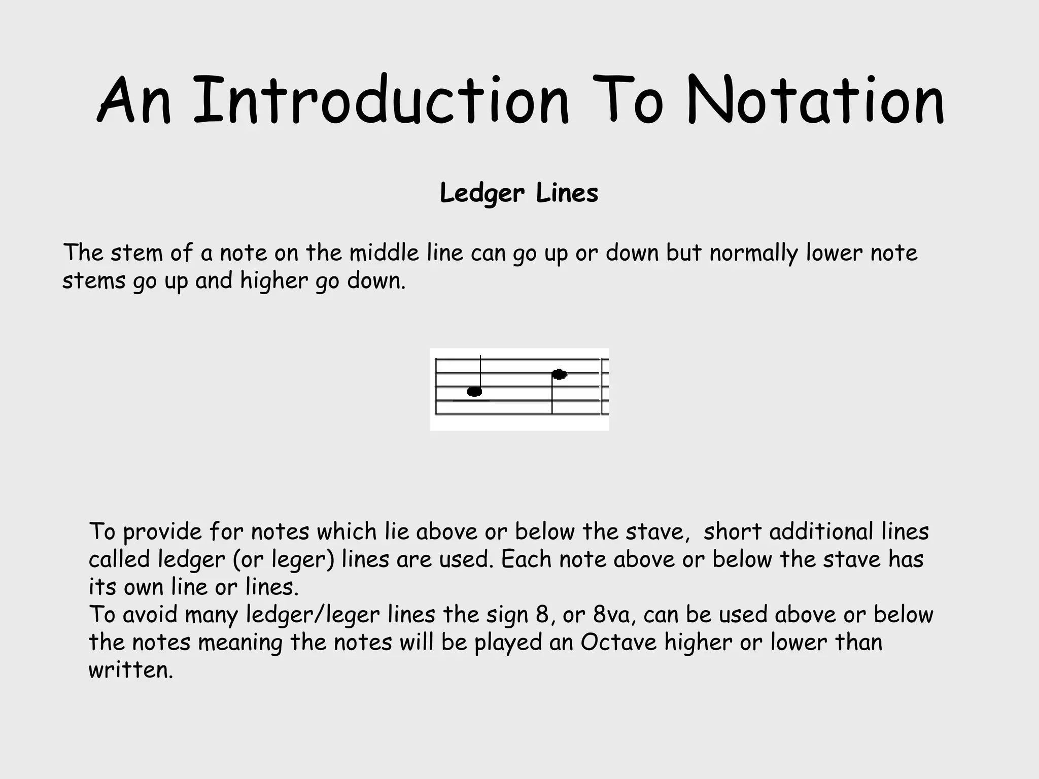 THE BASIC RUDIMENTS OF MUSIC. An introduction to notation | PPT