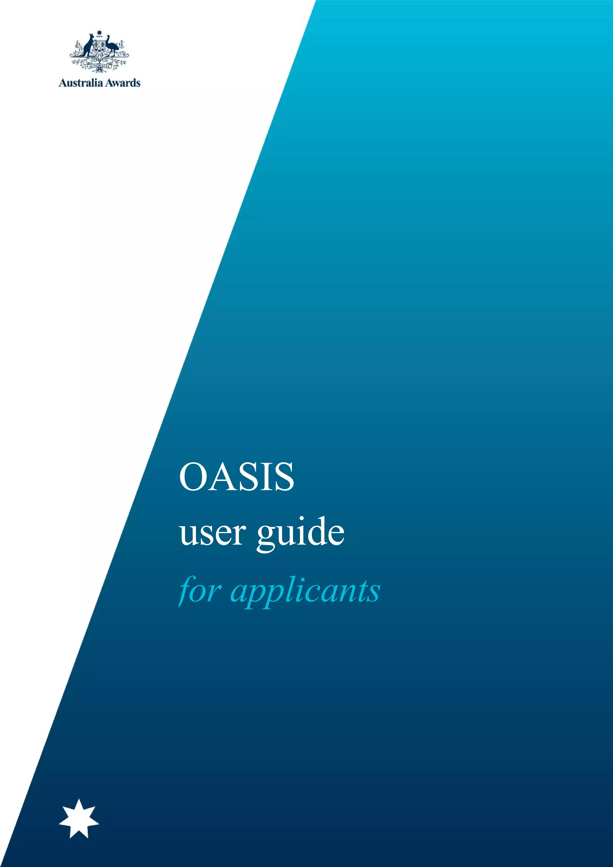 Oasis applicant-user-guide-2014 | PDF