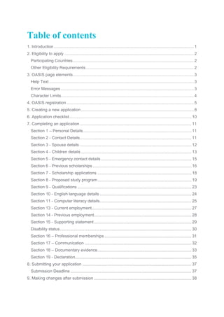 Oasis applicant-user-guide-2014 | PDF