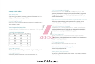Prestige Oasis Brochure - Zricks.com