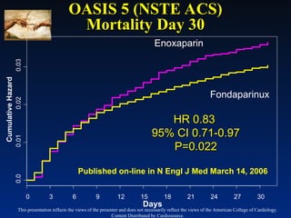 Oasis 6 Late breaking trial-FINAL. presentationppt | PPT