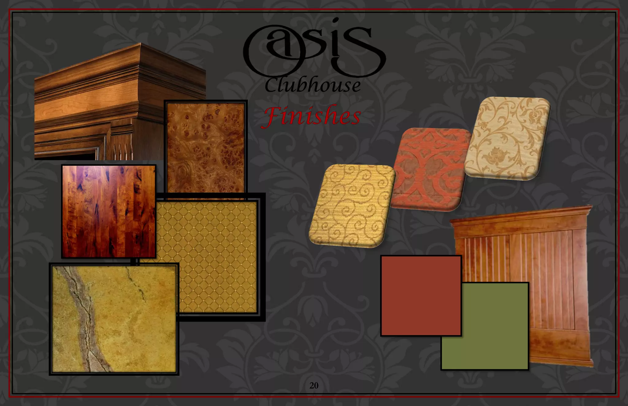 Oasis clubhouse - color boards | PDF