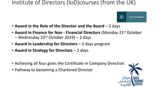 Oasis Training Center - Company Profile | PDF