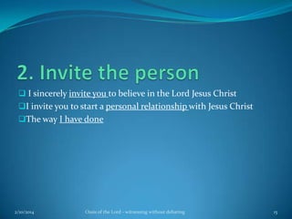 How to introduce Jesus to people | PPTX
