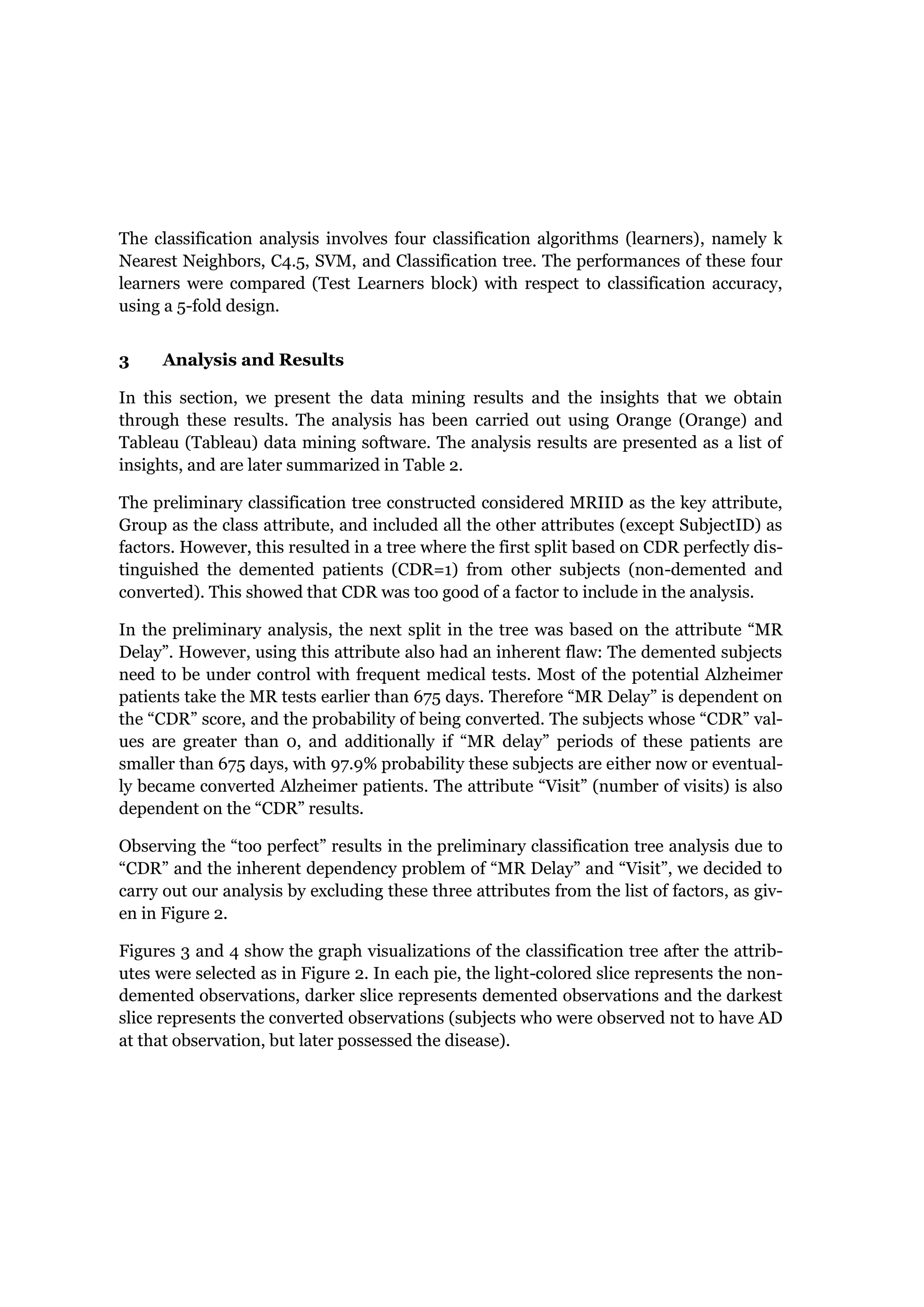 Risk Factors and Identifiers for Alzheimer’s Disease: A Data Mining ...