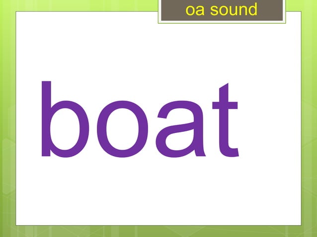 oa phonic sound | PPTX