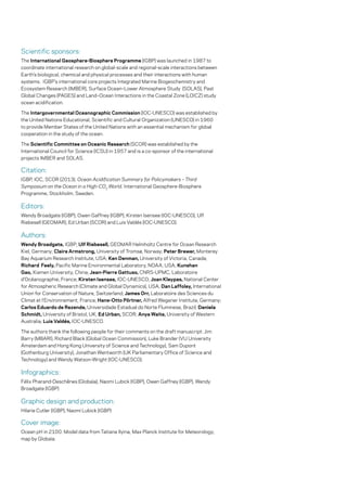 L'acidification des océans / IGBP, IOC, SCOR | PDF