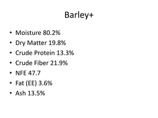 Oat and barley | PPTX