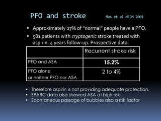 Patent foramen ovale | PPTX