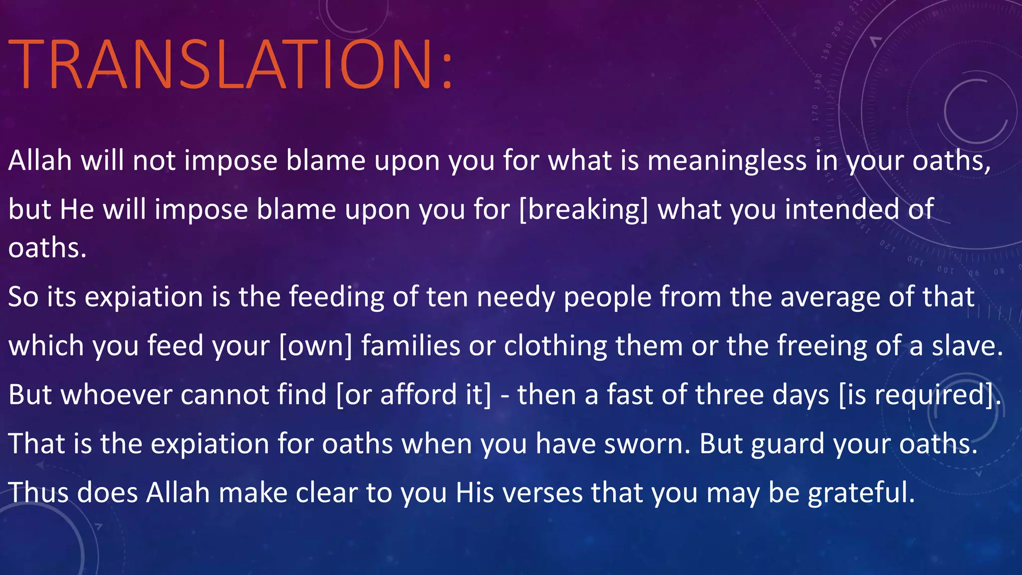 Oath and vows | PPTX