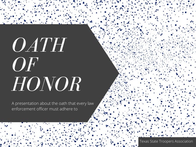 Oath of Honor | PPT